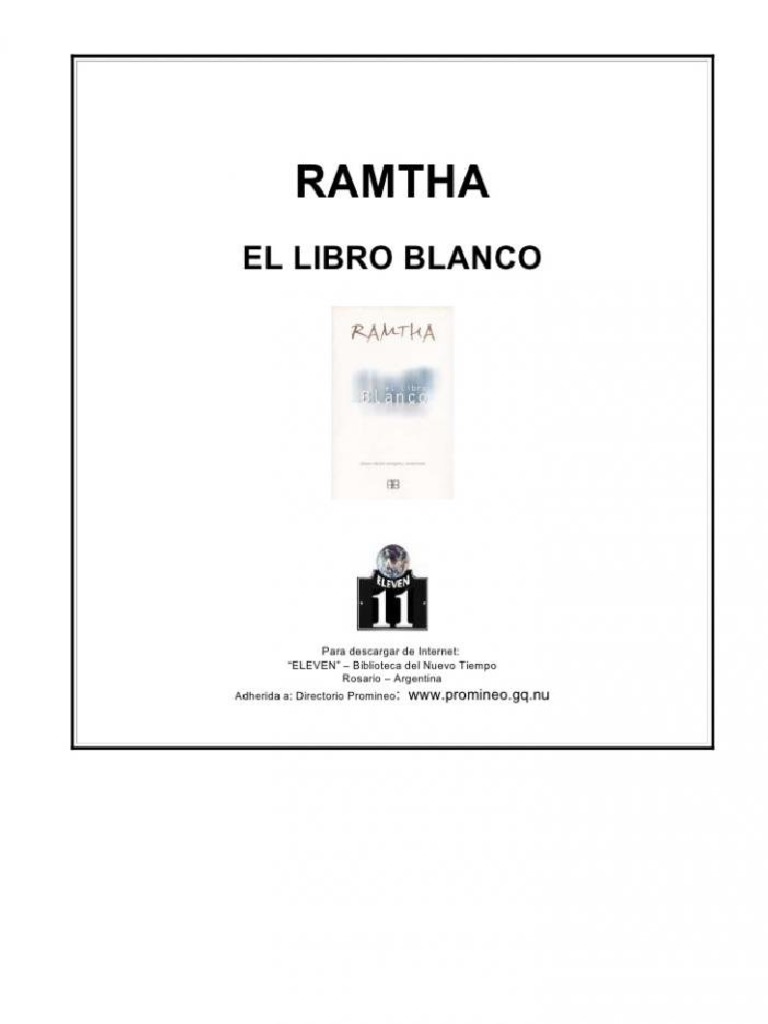 Ilide - Info Ramtha El Libro Blanco PR | PDF
