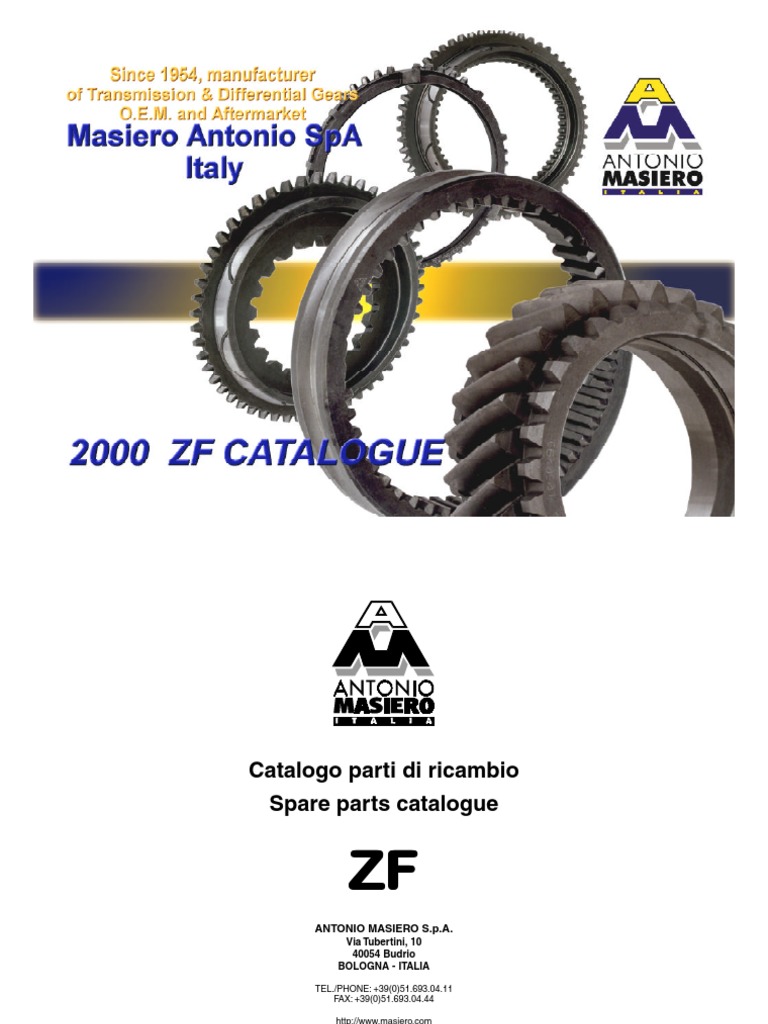 Cat ZF | PDF | Transmission (Mechanics) | Mechanics