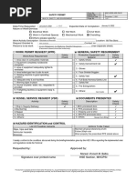 JSA For Plaster Work | PDF | Working Conditions | Occupational Safety ...