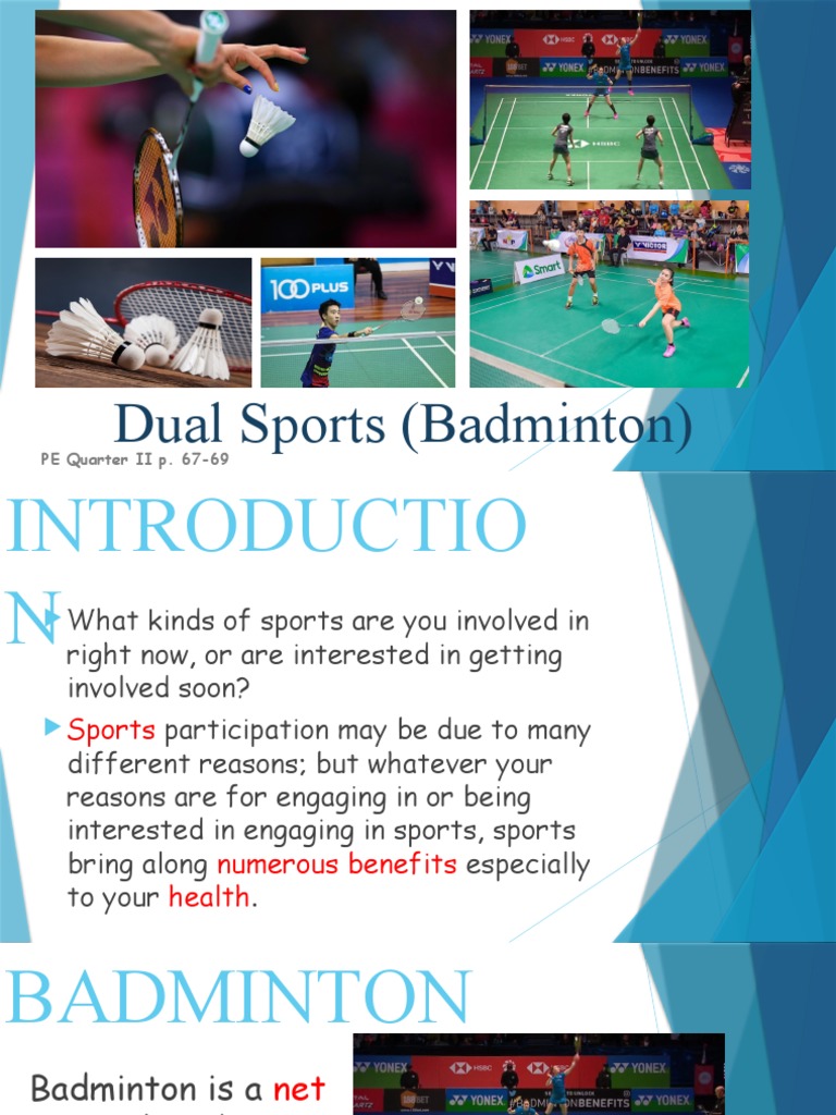7 Dual Sports (Badminton) | PDF | Leisure | Sports