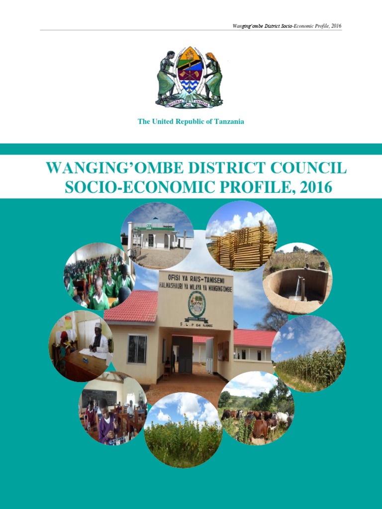 Wanging'Ombe Profile Final | PDF | Agriculture | Tanzania
