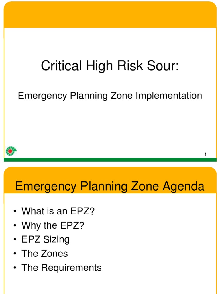 Emergency Planning Zone Overview | PDF | Occupational Safety And Health ...