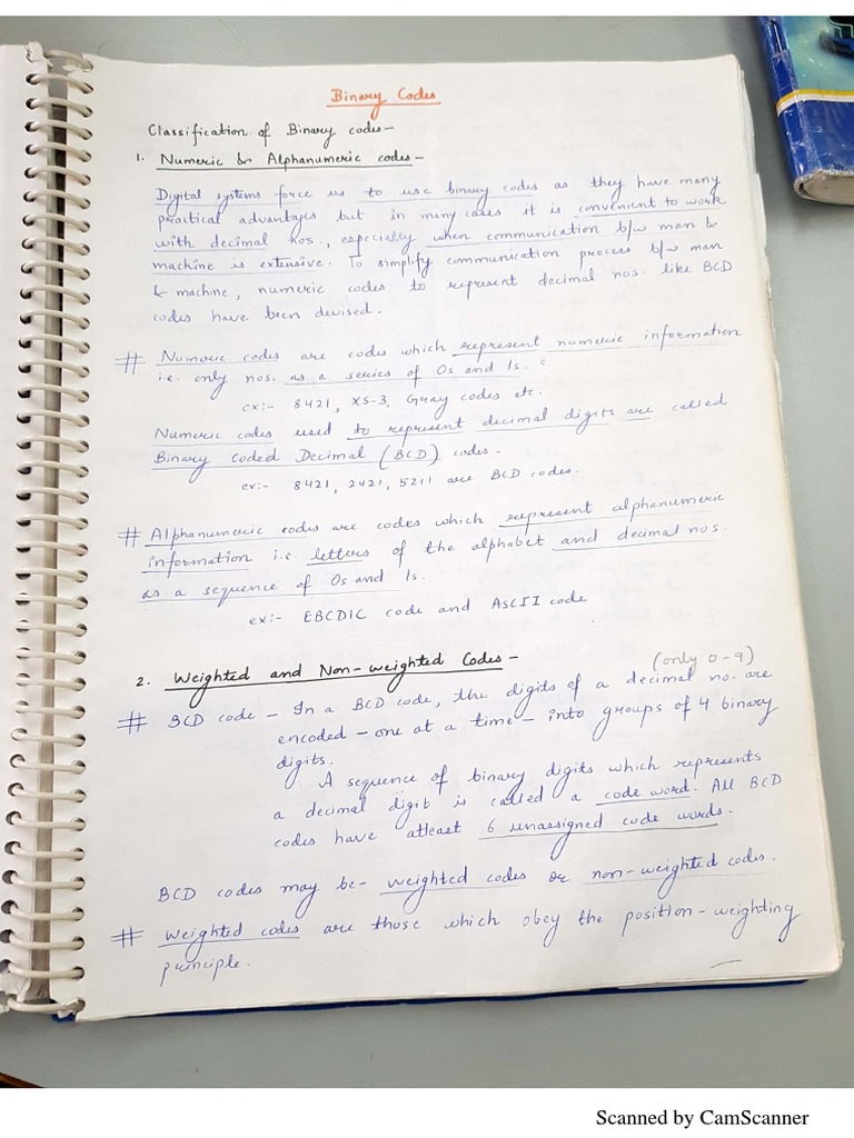 Lecture2 Binary Codes Pdf