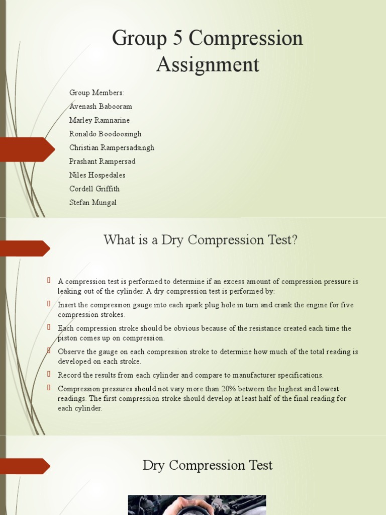 Group 5 Compression Assignment | PDF | Propulsion | Engines