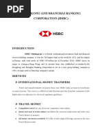 HSBC Simplified Structure Chart | PDF | Hsbc | Private Sector
