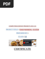 Ip Project Hotel Management Class12 | PDF | Databases | Python ...