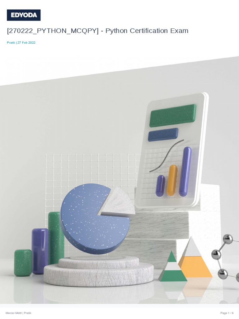 Python Certification Exam Results | PDF | Test (Assessment ...