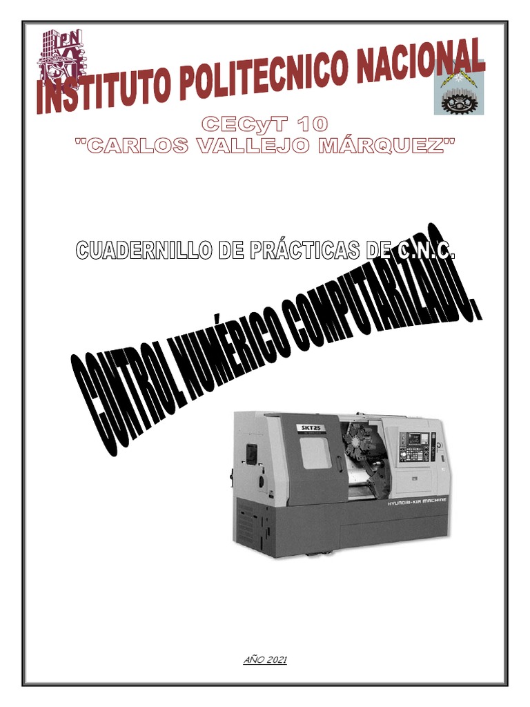 Manual de CNC | PDF | Control numerico | Herramienta de máquina