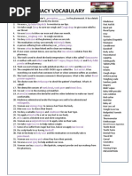 Pharmacy Vocabulary Worksheet Templates Layouts - 133598 | PDF | Tablet ...