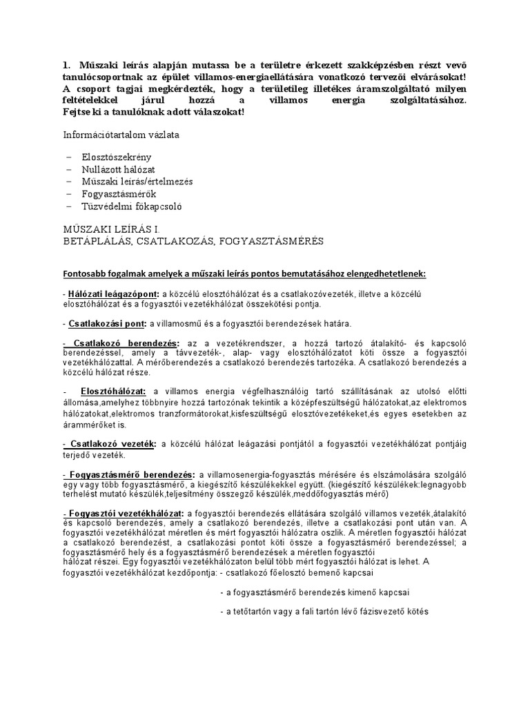 Szobeli Tetelek 1 | PDF