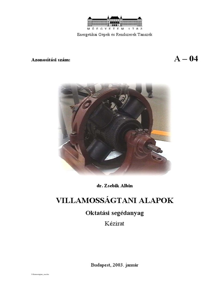 Villamosságtani Alapok | PDF