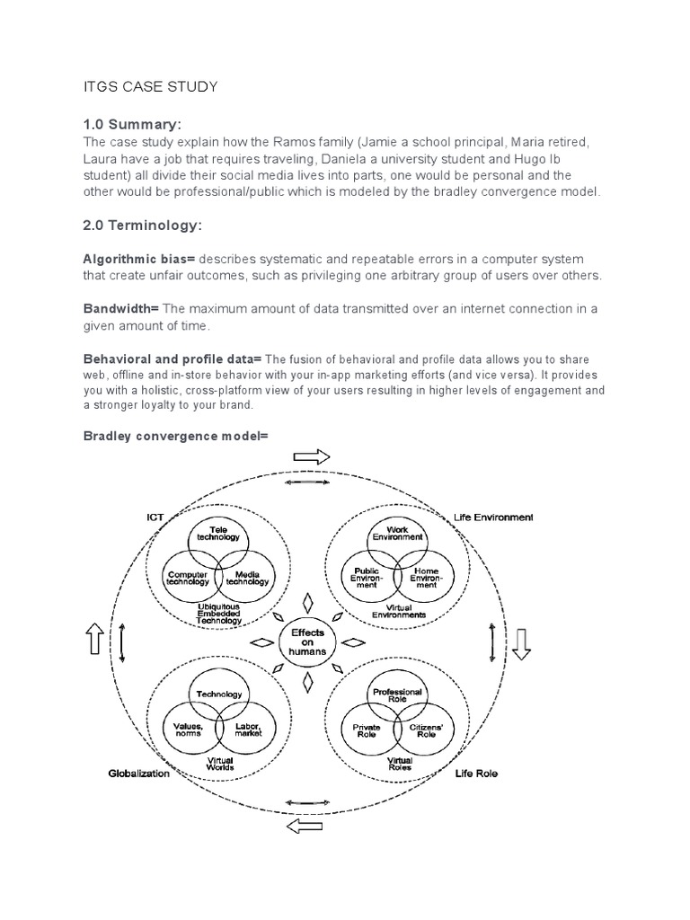 ITGS Case Study | PDF | Popular Culture & Media Studies | Social Media