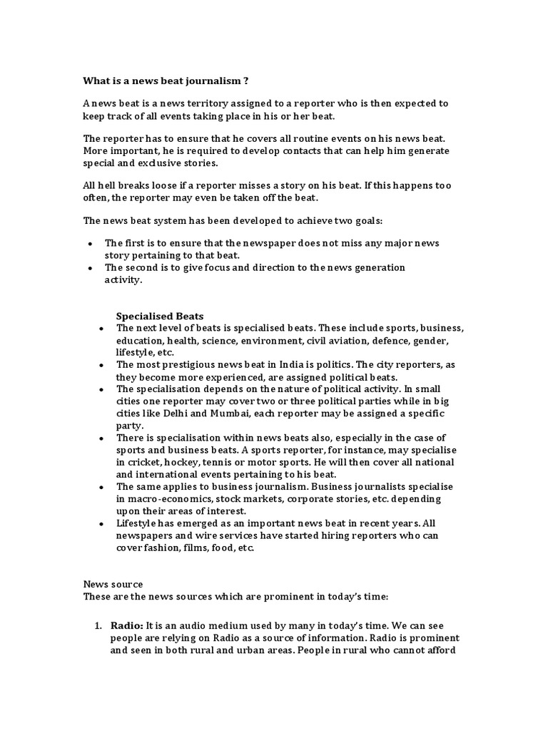 A1556134136 - 24378 - 13 - 2019 - TV REPORTING NOTES Rits | PDF ...