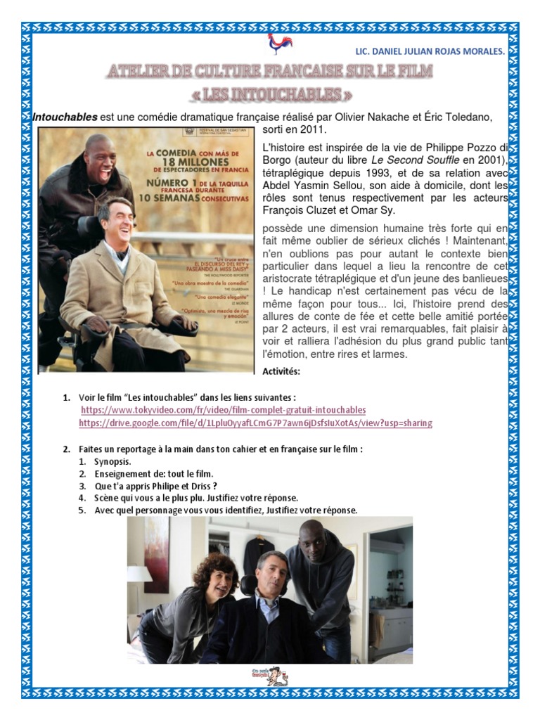 0 Fiches Les Intouchables | PDF