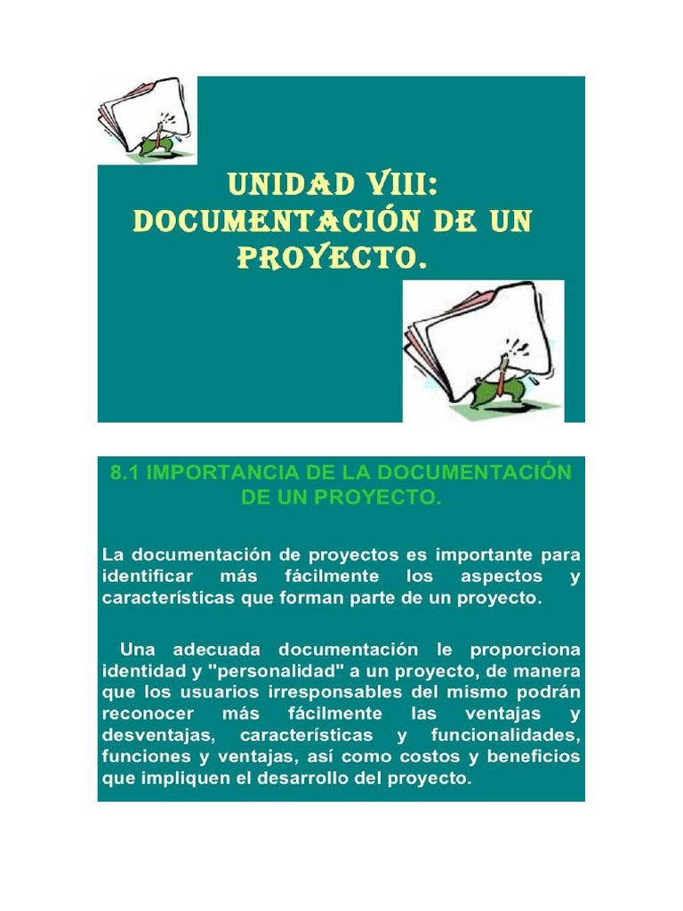 Documentación de Un Proyecto (N.D.) | PDF