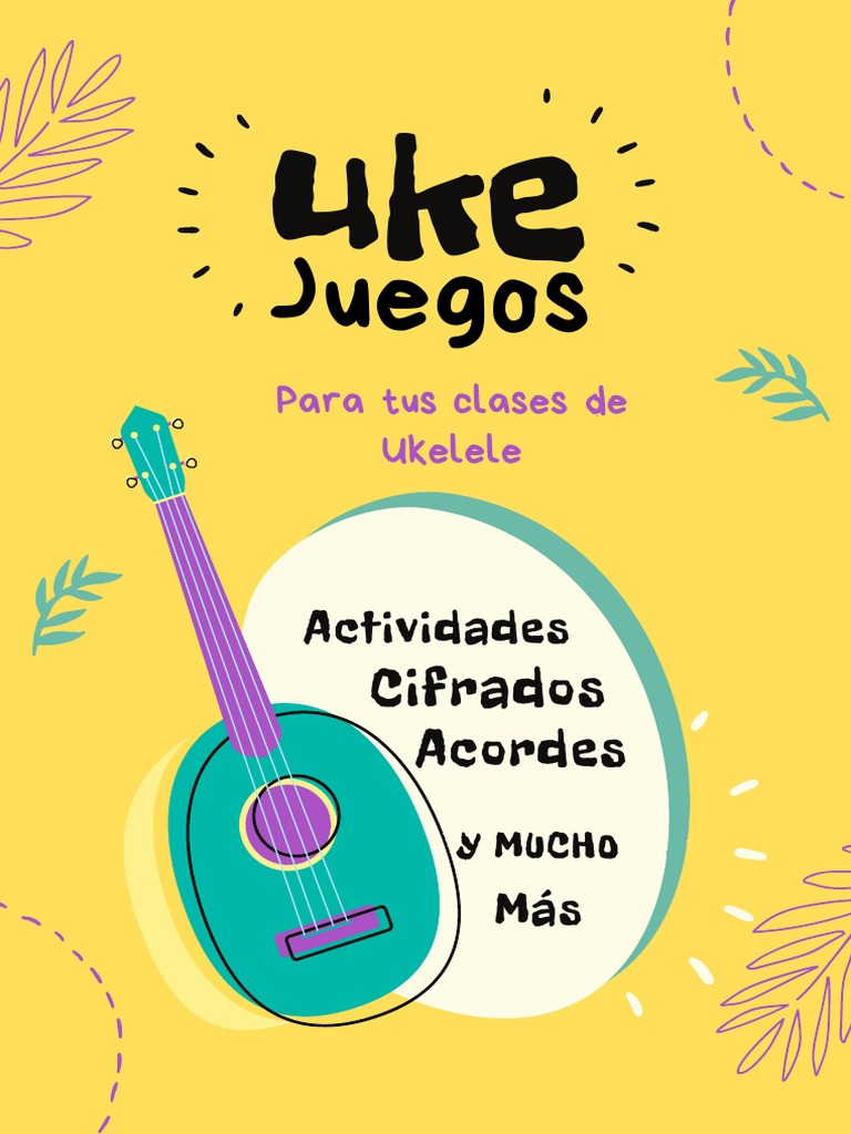 Uke Juegos | PDF | Acorde (Música) | Composiciones Musicales