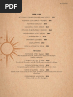 Animal Calzada Menu 10OCT2022 | PDF | Salsa | Taco