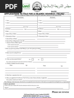 Nikah Form and Agreement Template | PDF | Marriage | Social Conventions