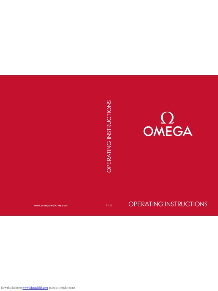 Omega Watches | PDF | Watch | Horology