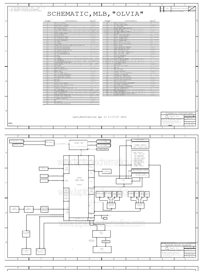 820-2784 Schematic Diagram | PDF | Computer Hardware | Electrical Engineering