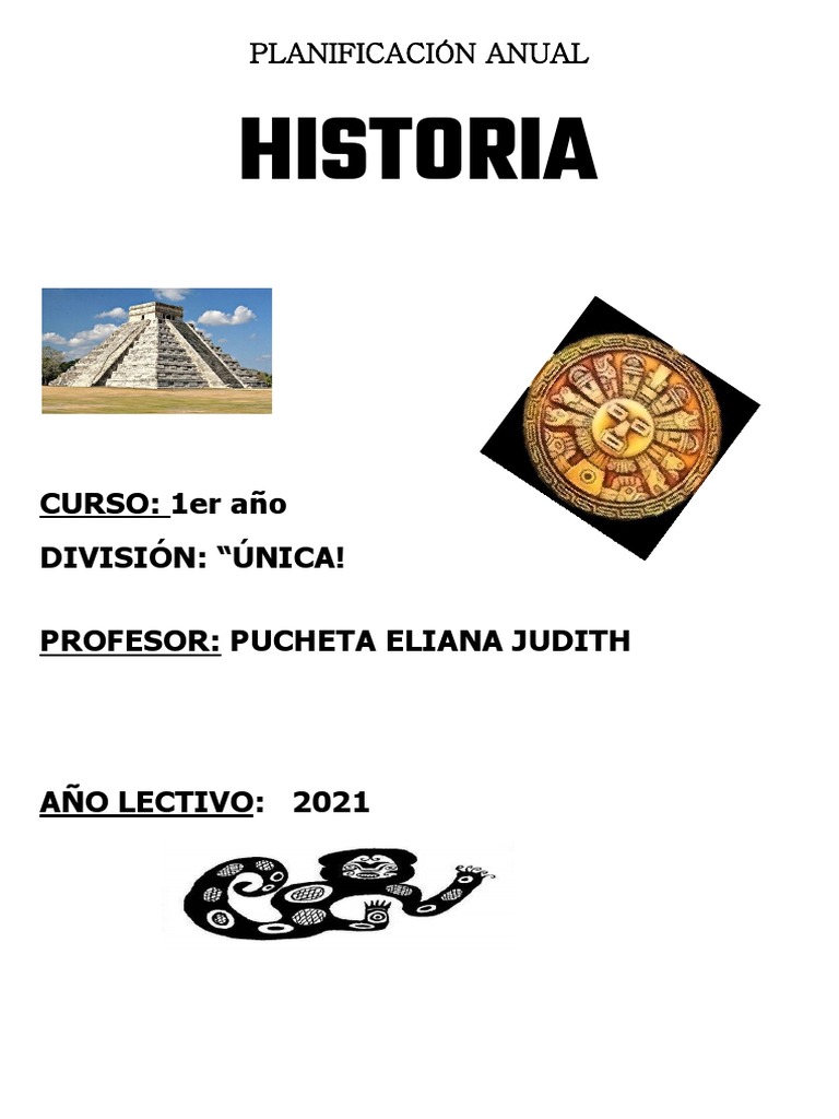 Historia 1er Año | PDF | Era precolombina | Américas