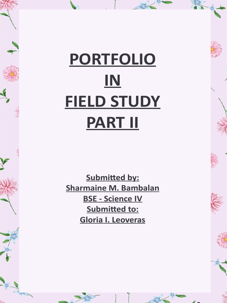 Pink Fresh Flowers Letter WPS Office | PDF