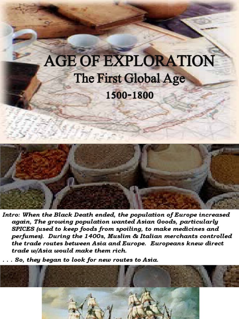 Motives Behind the Age of Exploration | PDF | Spanish Colonization Of ...