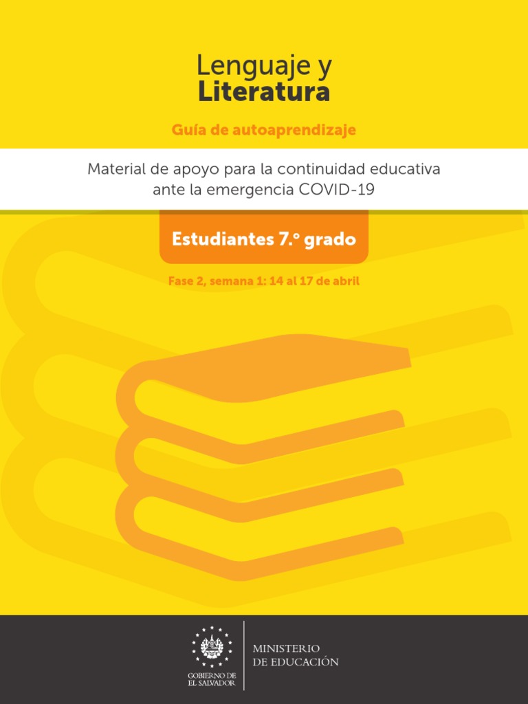 Guia de Autoaprendizaje Lyl Estudiante Septimo f2 s1 | PDF | Cuentos | Charles Dickens