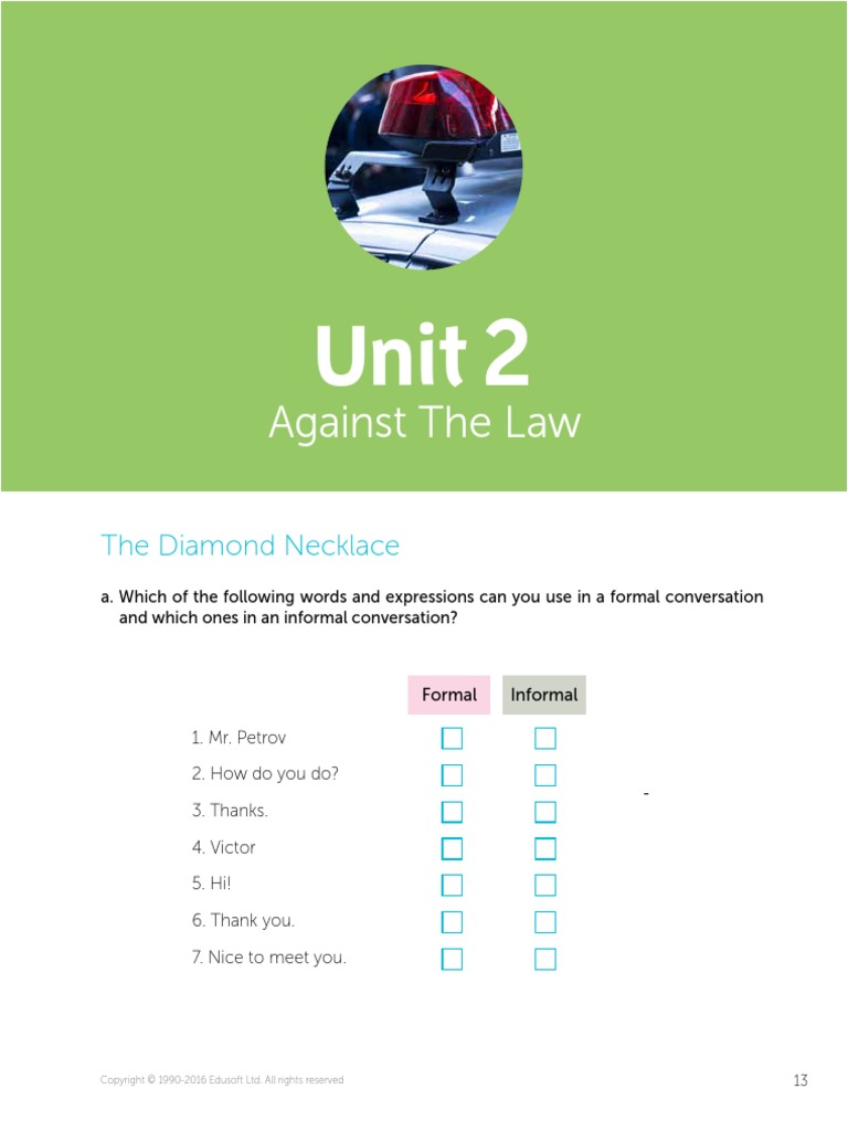 Basic 1 Workbook Unit 2. | PDF | Lunch