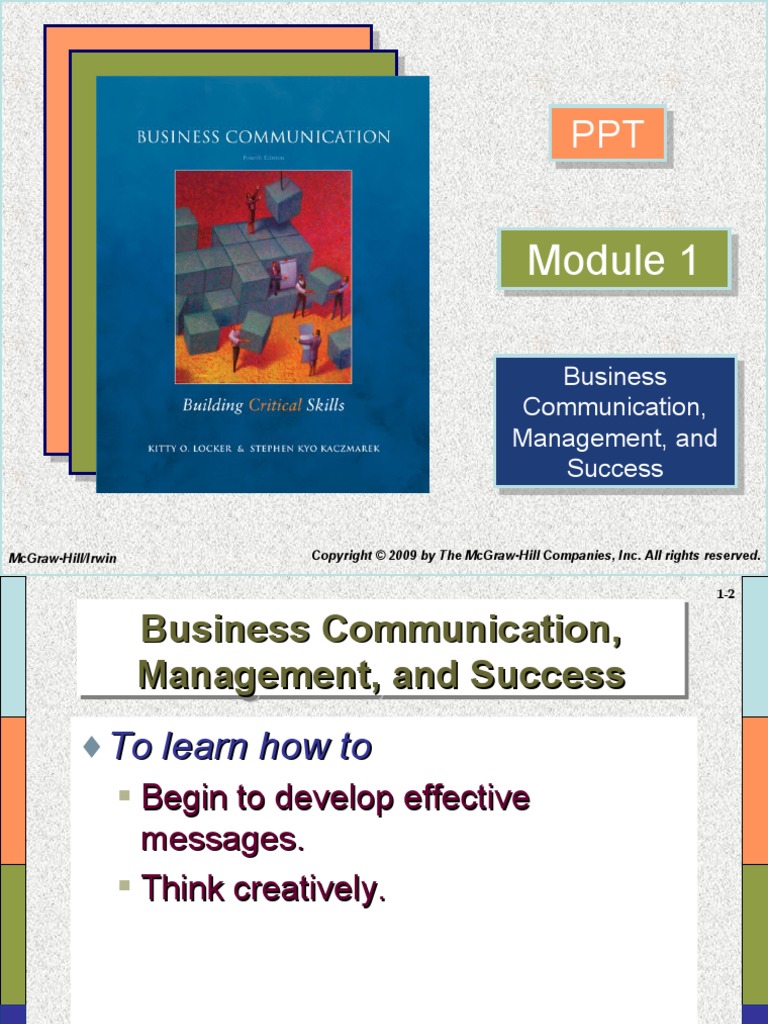 Komunikasi Bisnis Pertemuan 1 Pdf Communication Psychological