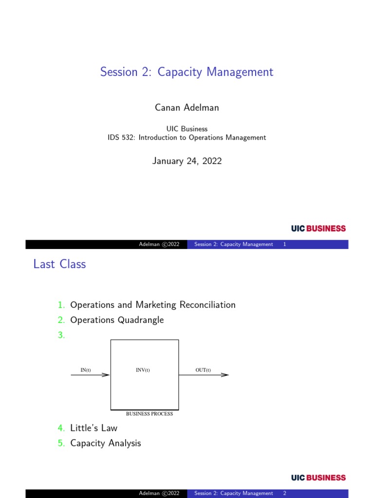 Operation Management, Bottleneck | PDF | Building Insulation | Applied ...