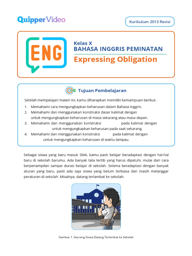 #2 Expressing Obligation | PDF