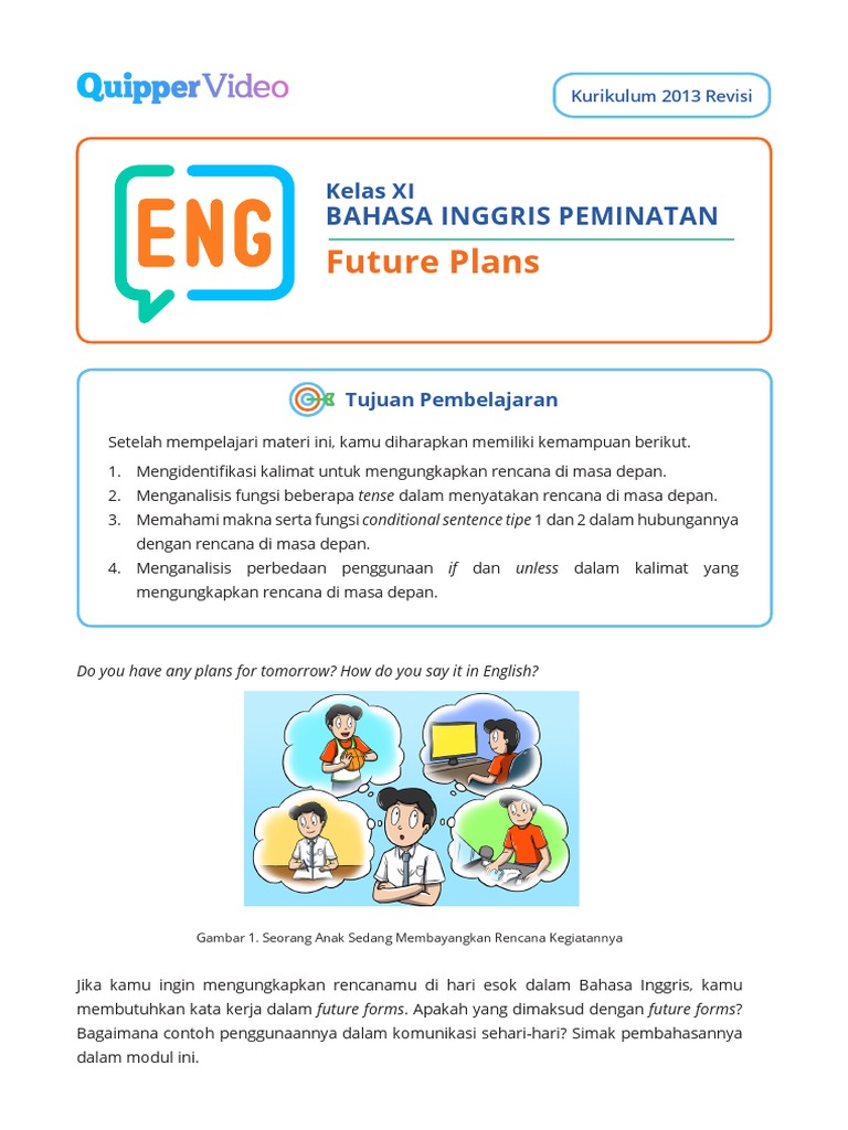 #3 Future Plans | PDF | Seni & Disiplin Bahasa