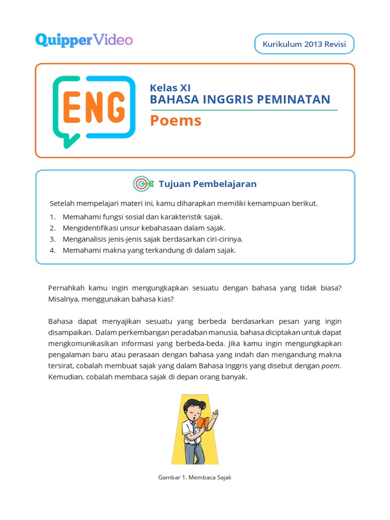 #4 Poems | PDF | Seni & Disiplin Bahasa | Puisi