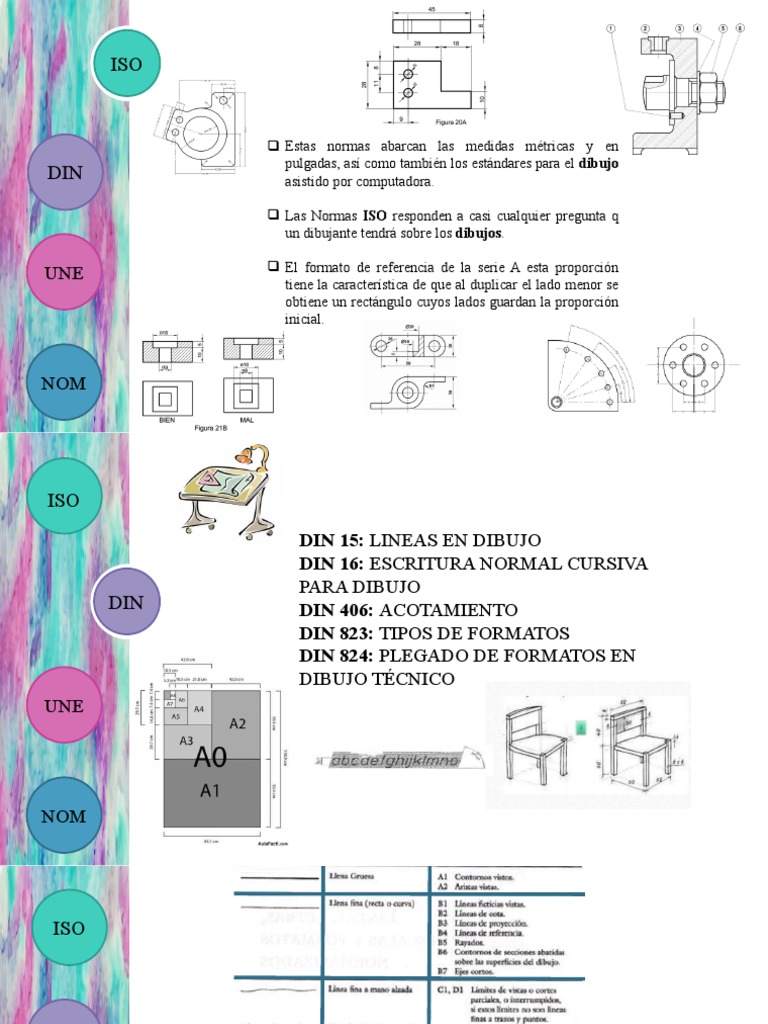 Normas Dibujo Técnico | PDF