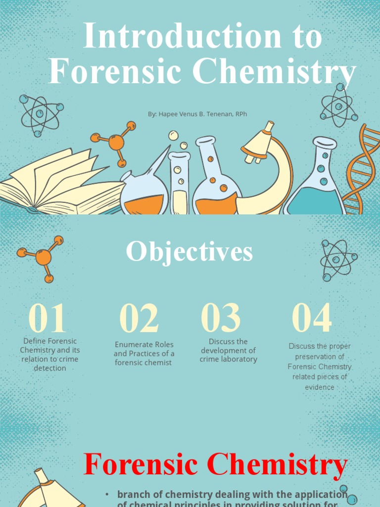 Introduction To Forensic Chemistry: By: Hapee Venus B. Tenenan, RPH ...