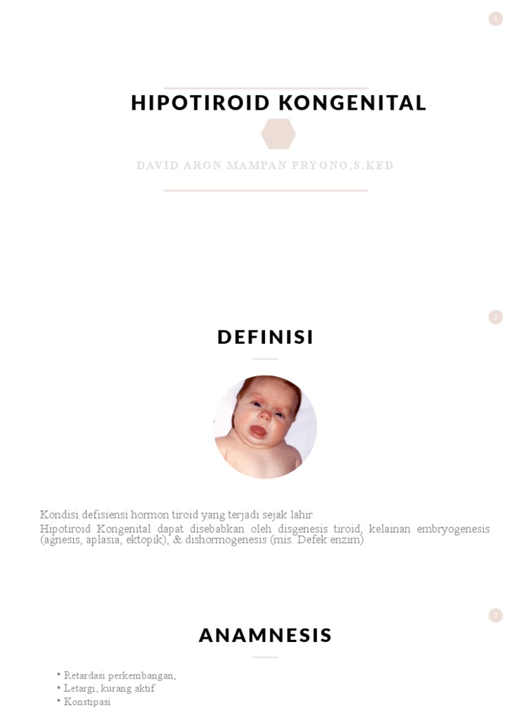 David Aron - Hipotiroid Kongenital | PDF