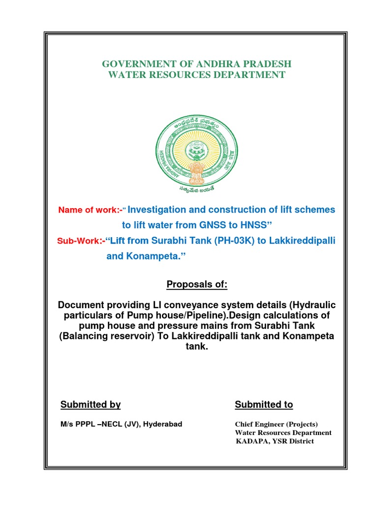 GNSS - HNSS-PH03K-CIV-DOC-1002-PH03K Pump House & Pressure Main Design ...