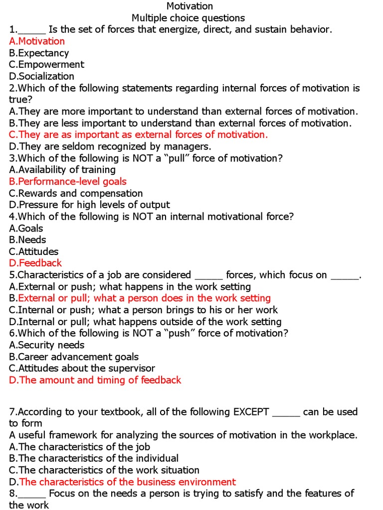 Management Test For Ugc | PDF