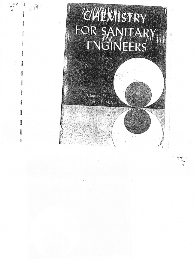 Libro Chemistry For Sanitary Engineers Perry McCarty | PDF