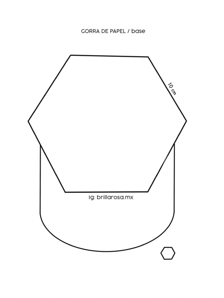 Gorra de Cartulina | PDF