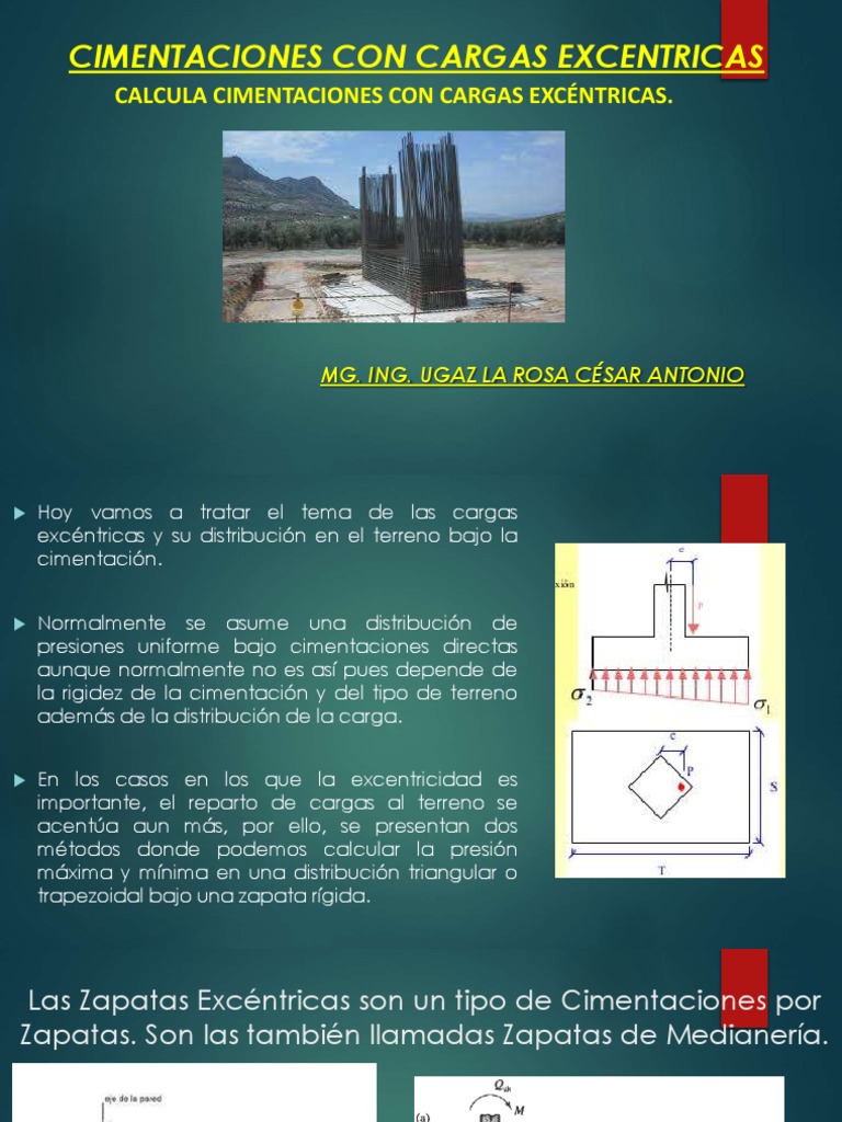 Cimentaciones con Cargas Excéntricas | PDF | Fundación (Ingeniería ...