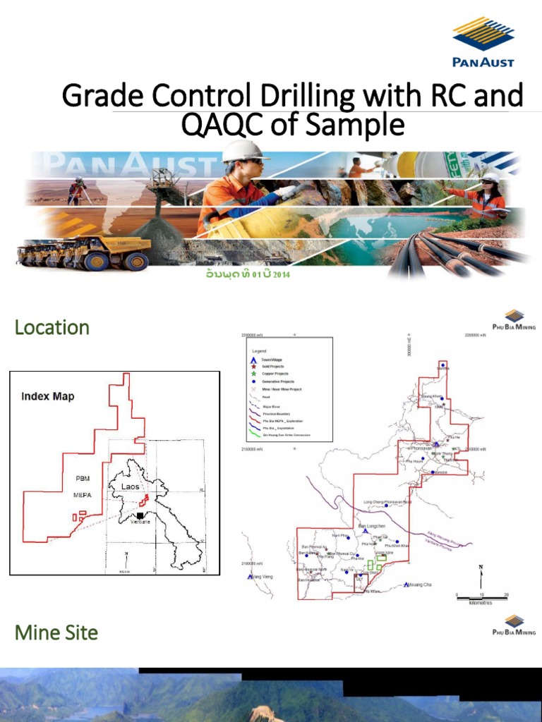 Grade Control Drilling With RC and QAQC of Sample | PDF | Assay | Mining