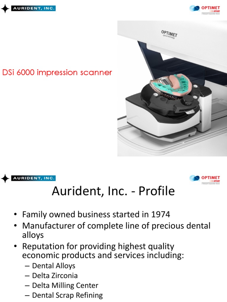 Aurident-Optimet DSi-6000-Scanner | PDF | Image Scanner | Holography