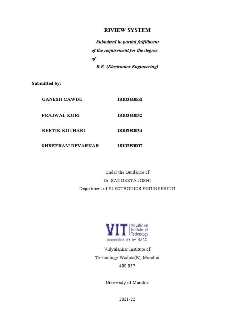 Project Report | PDF | Conceptual Model | Software