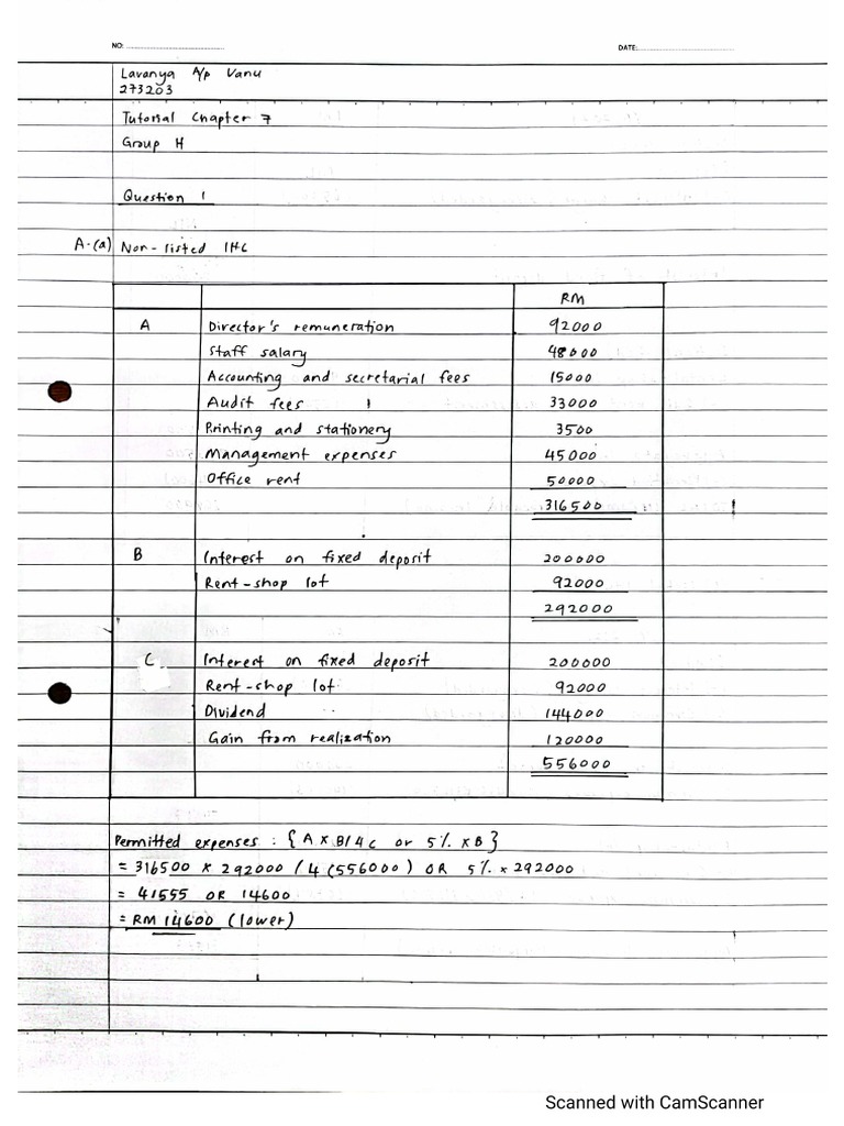 Tutorial Chapter 7 (273203) | PDF Tutorial Chapter 7 (273203) | PDF