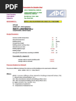 Smoke Extraction System Sample Calculation | PDF | Area | Mechanics
