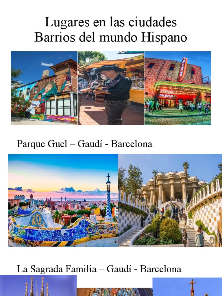 Barrios Del Mundo Hispano | PDF