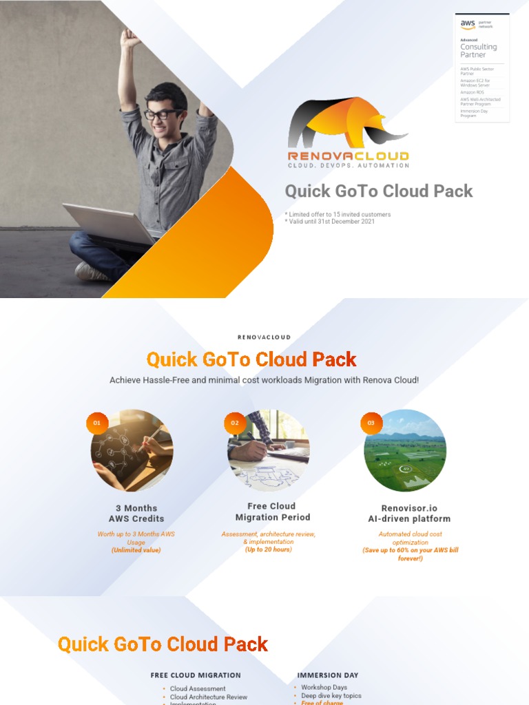 Quick GoTo Cloud Pack - Renova - Limited | PDF | Cloud Computing | Amazon Web Services