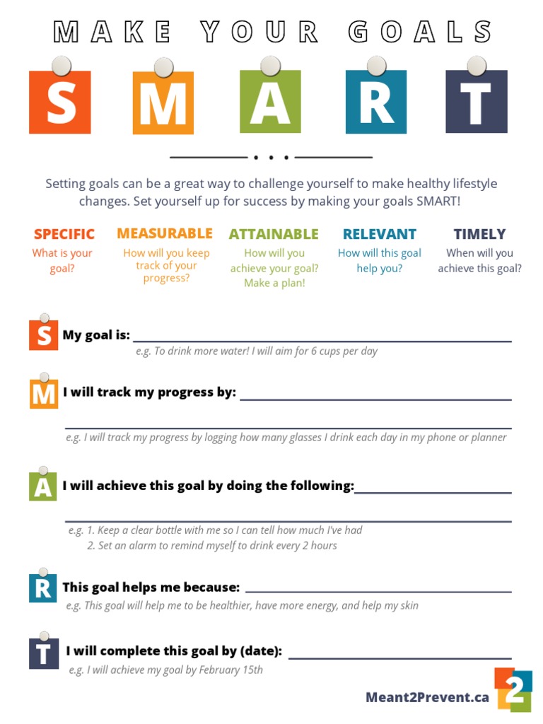 SMART Goal Setting Guide | PDF | Self-Improvement | Lifestyle